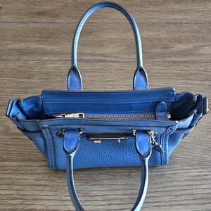 Coach | Bags | Coach Small Blue Purse | Poshmark